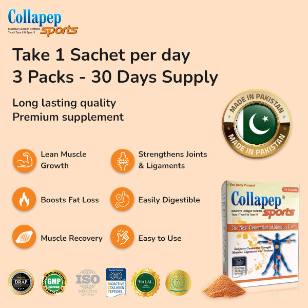 Collapep®Sports - Bioactive Collagen Peptides – Bionta Sports